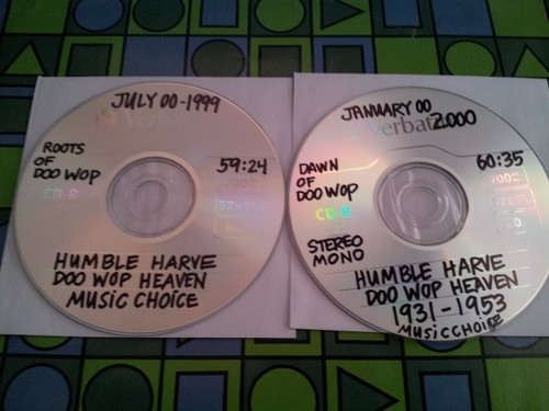1999 & 2000 HUMBLE HARVE DOO WOP HEAVEN 1931-1953 Dawn-Roots ~ 2 CD ...