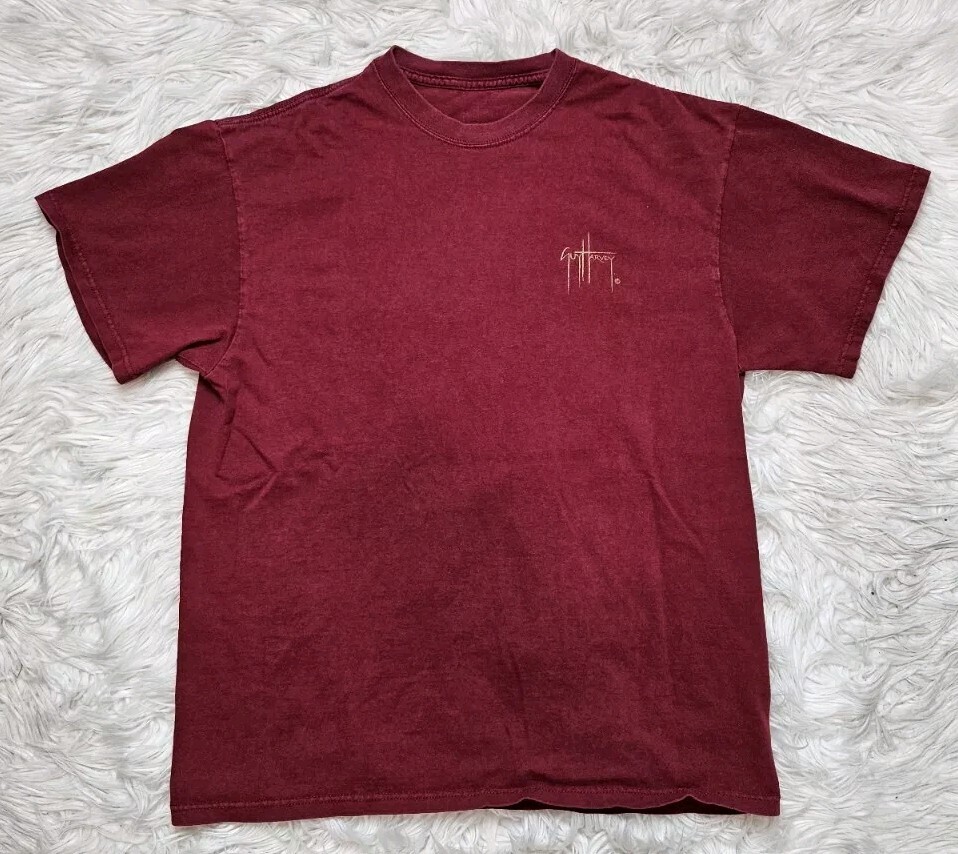 Guy Harvey Florida State Seminoles FSU T Shirt Adult Size Medium Red | eBay