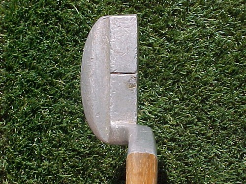 Left Hand LH Otey Crisman Model # 27H HICKORY SHAFT Mallet Putter 35 ...