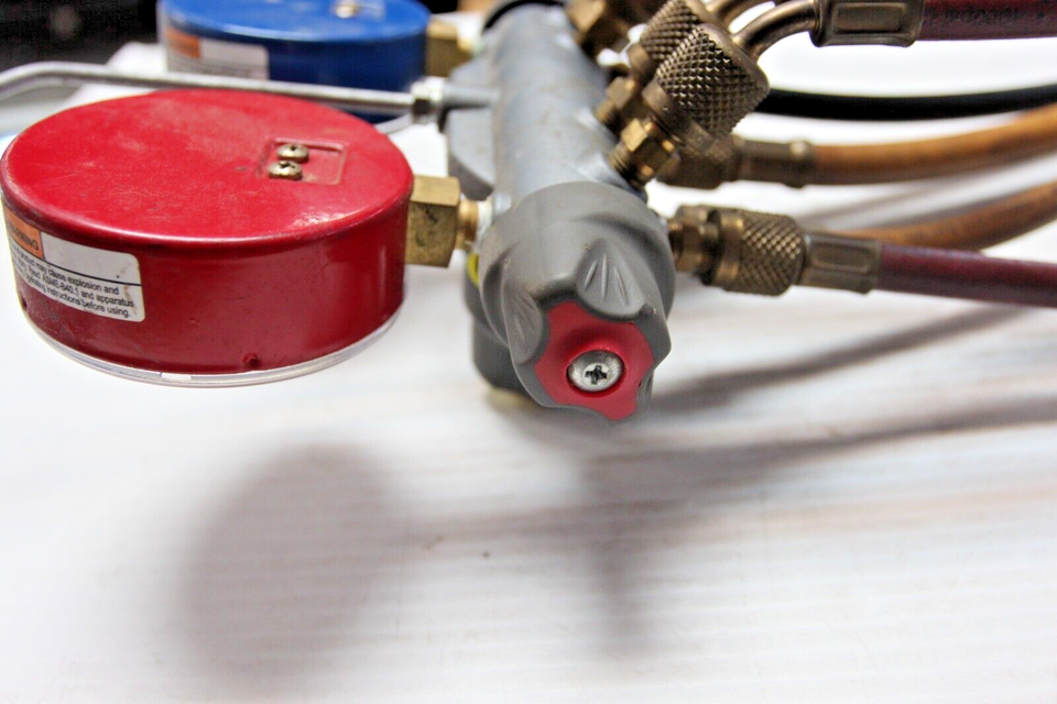 Yellow Jacket Titan 4-Valve Test & Charge Manifold w/ Plus II Hoses | eBay