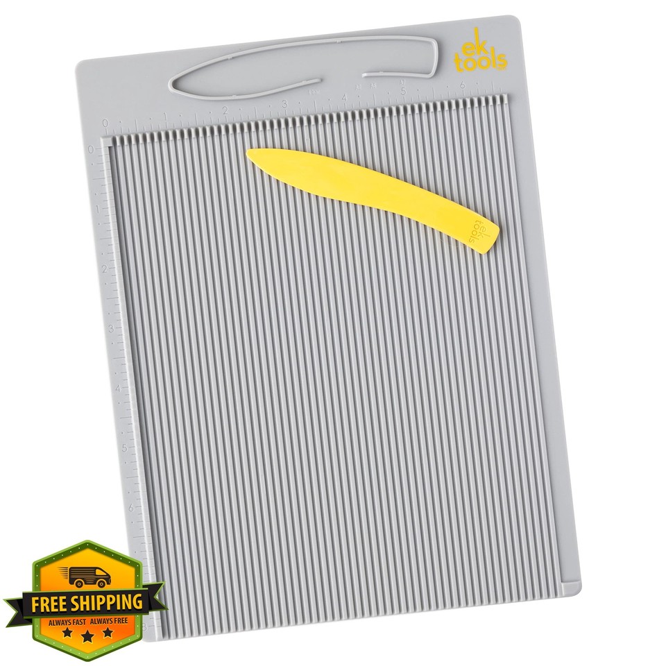 EK Tools Mini Scoring Board 7.5x9.75in with Bone Folder Card Craft | eBay