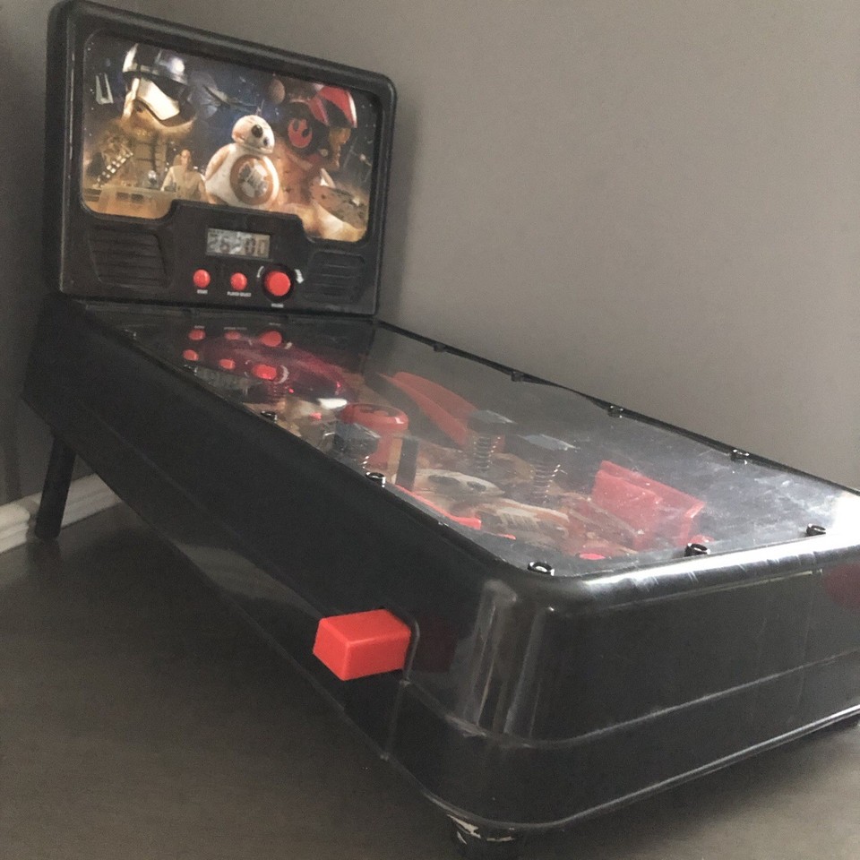 STAR WARS Pinball Machine, THE FORCE AWAKENS Electronic Free Standing ...