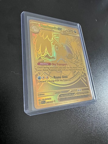 Mega Dragonite Ex 295/217 GOLD HYPER RARE POKEMON ASCENDED HEROES | eBay