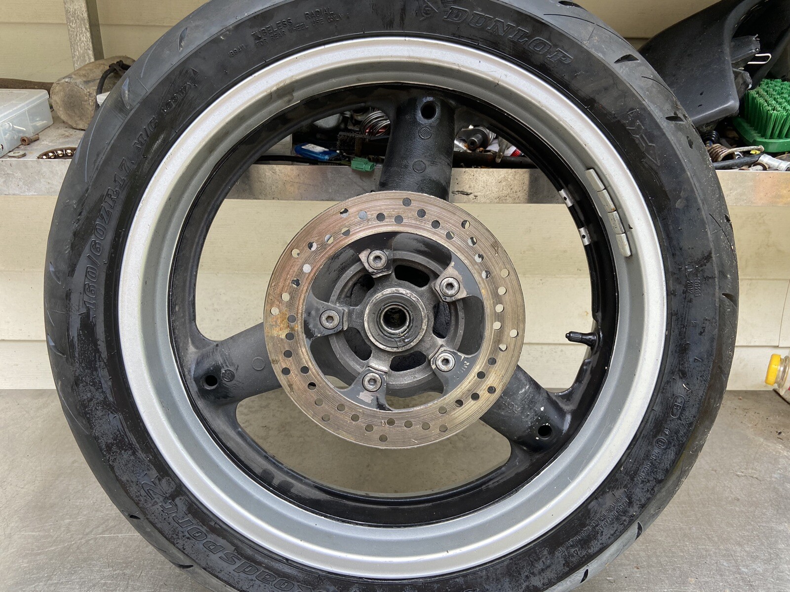 04 Suzuki SV650 Rear Wheel | eBay