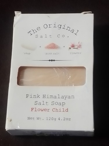 The Original Salt Company Pink Himalayan Salt Soap MANGO Genuine Sodium ...