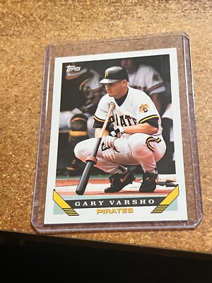 1993 Topps Baseball # 326 Gary Varsho | eBay