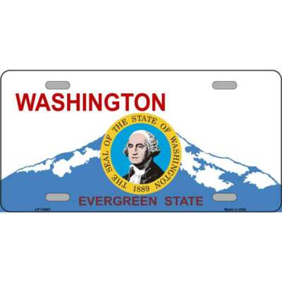 Washington Seal And State Novelty License Plate Tag LP-11683 | eBay