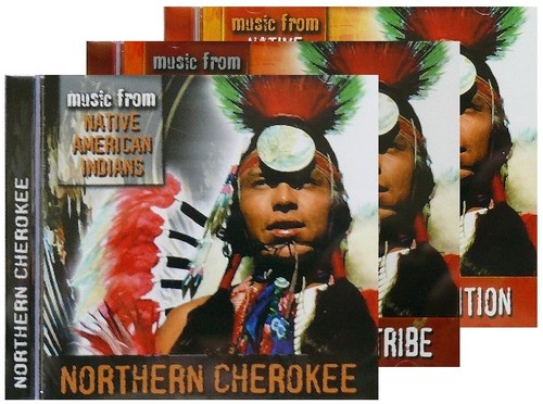 3 CD-Box: Traditional Music from Native American Indians Cherokee Kiowa ...
