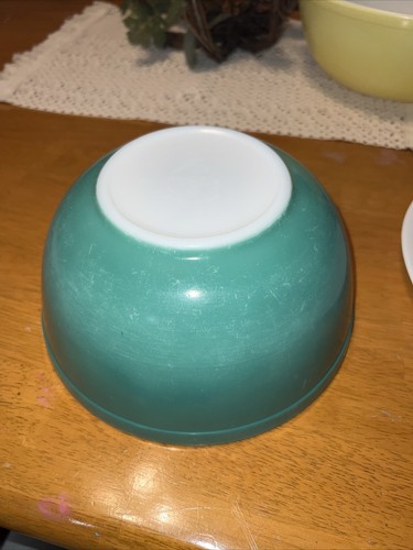 Vintage Pyrex Nesting Mixing Bowl #403 Primary Colors Green 2.5 Qt | eBay