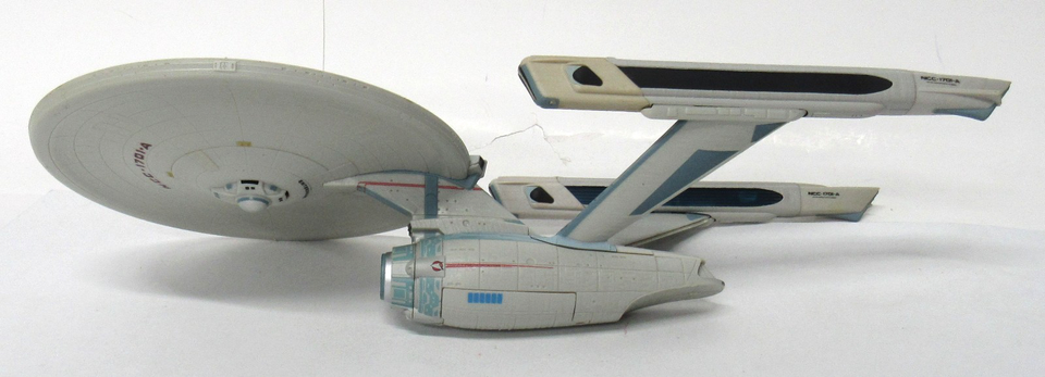 Art Asylum Star Trek USS Enterprise NCC-1701-A Works NO STAND | eBay