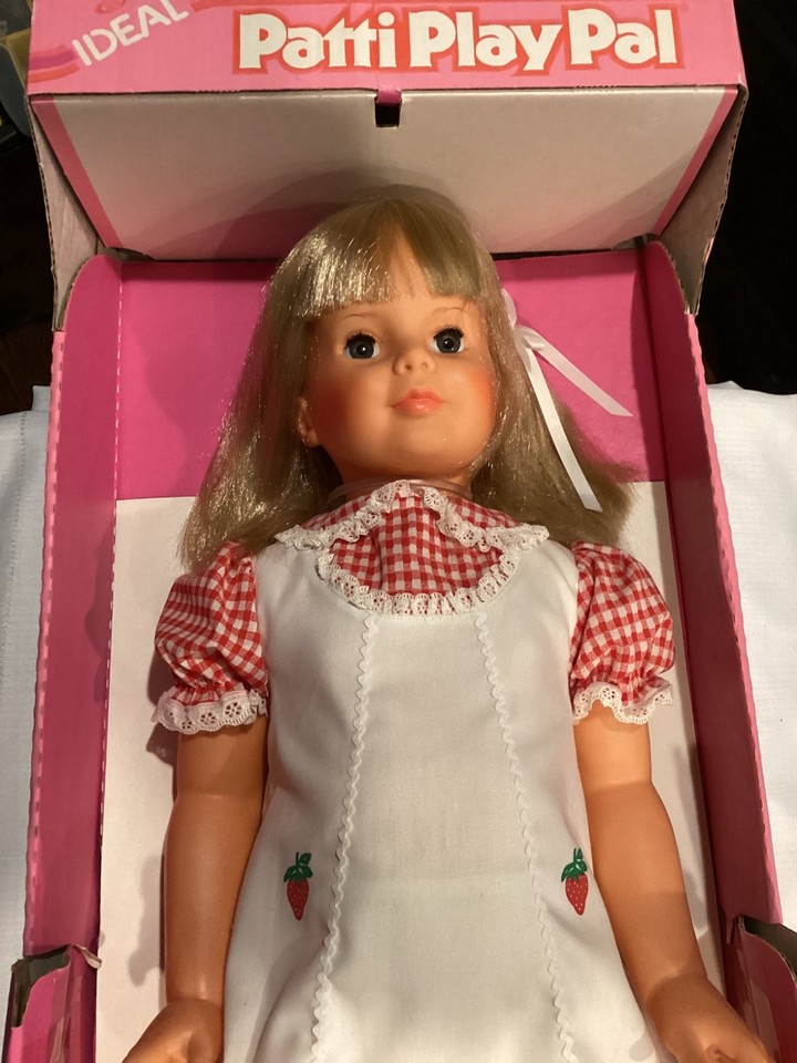Ideal 1981 Life Size Patti Play Pal doll 36” new In Original Box with ...