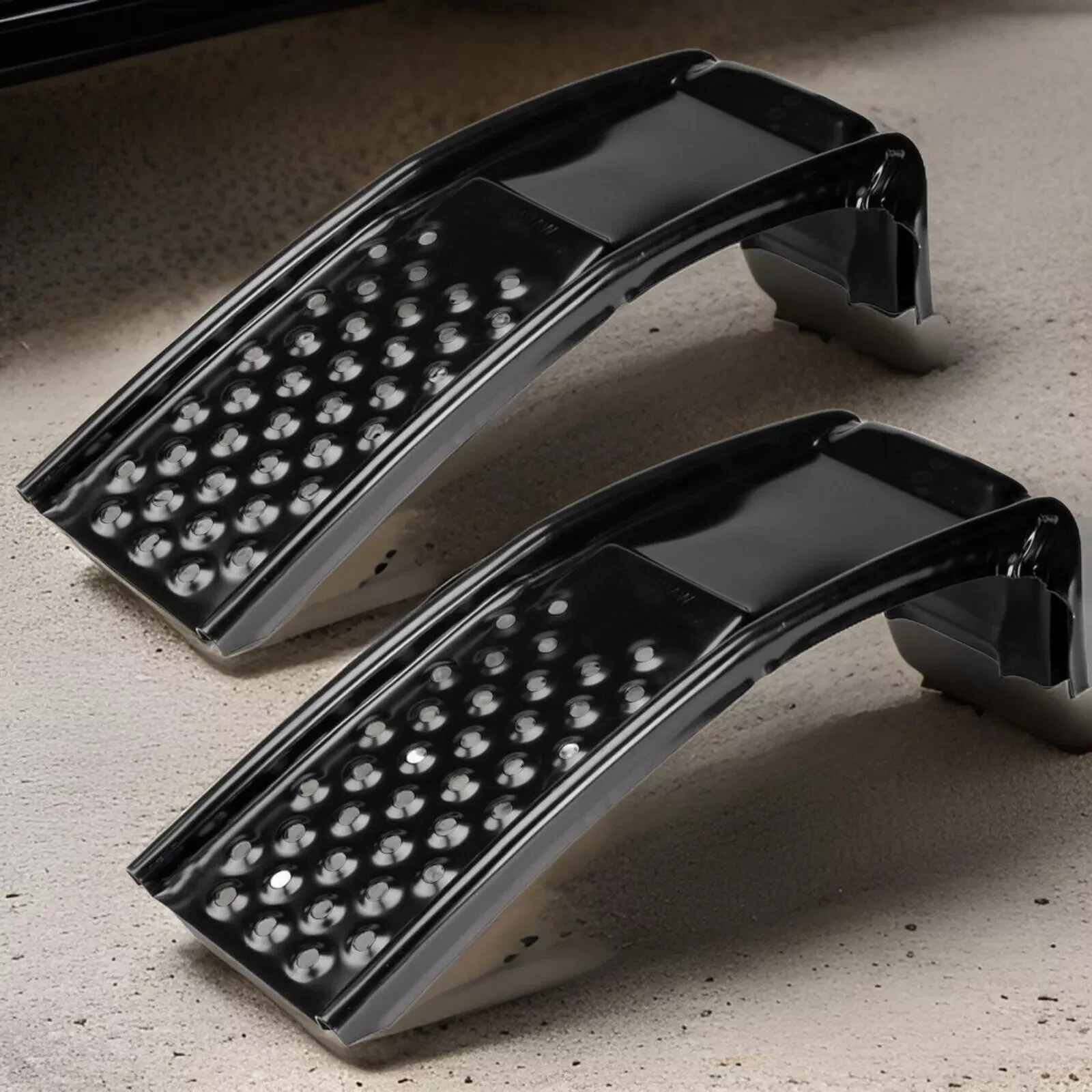 Auto Ramp 4000 lb. Capacity Solid Steel Auto Ramp Set | eBay