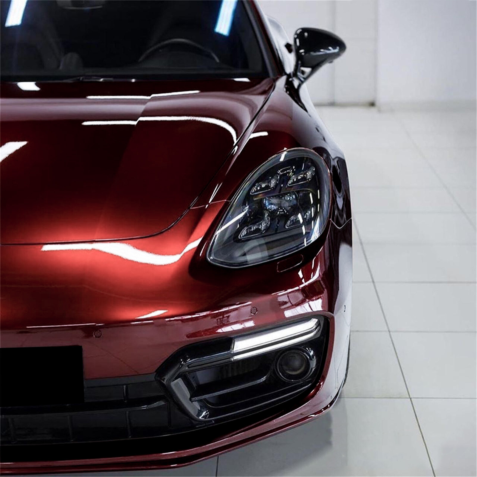 ESSMO PET Super Gloss Metallic Vampire Red Vehicle Vinyl Wrap Decal ...