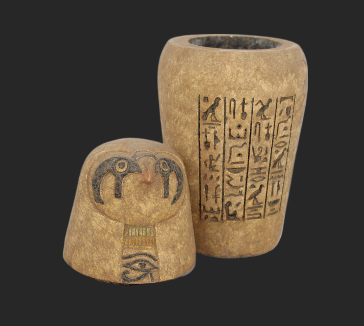 Hieroglyphics On Canopic Jars