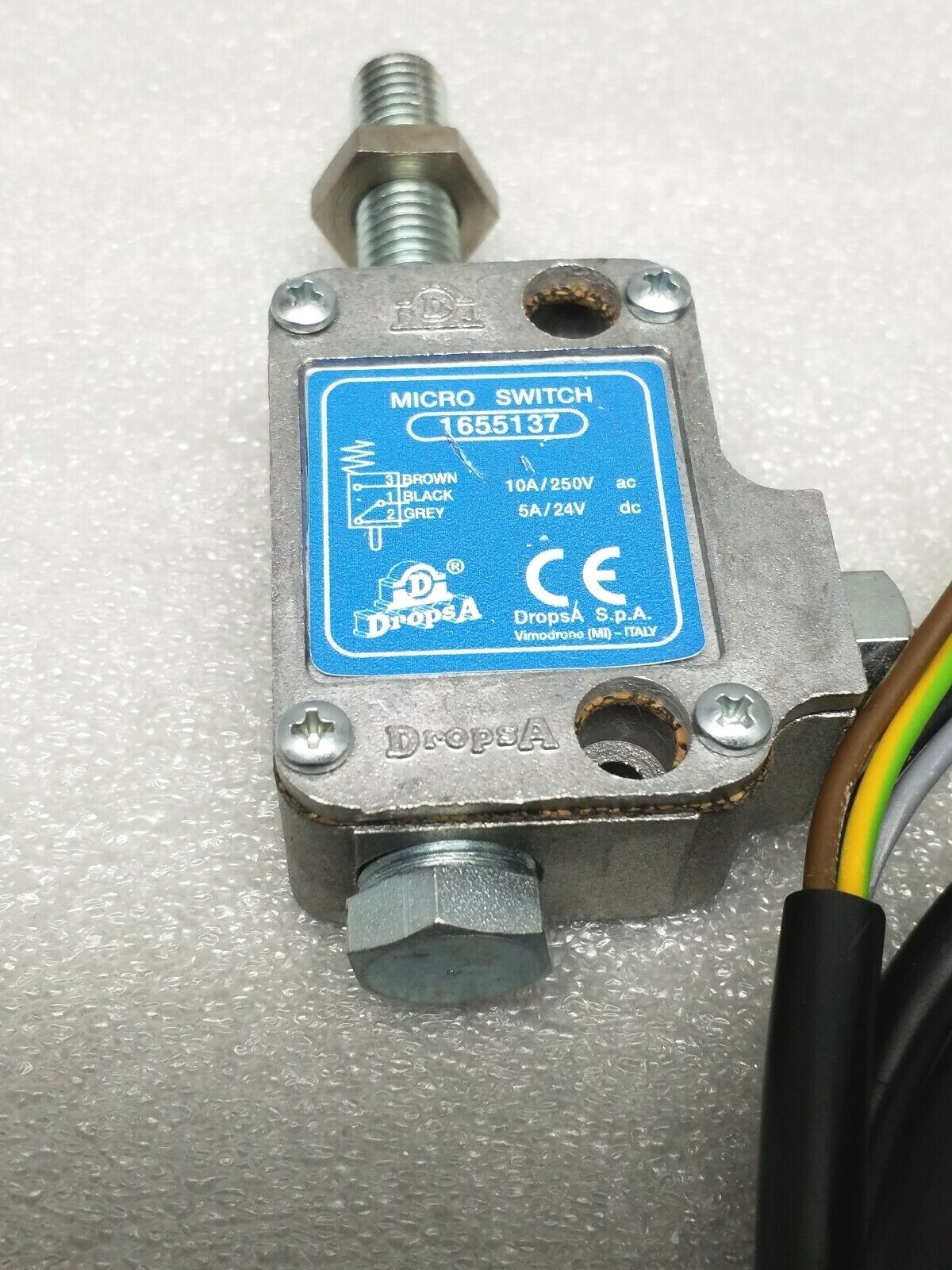 NEW DROPSA 1655137 MICRO SWITCH FLOW CONTROL HIGH PRESSURE | eBay