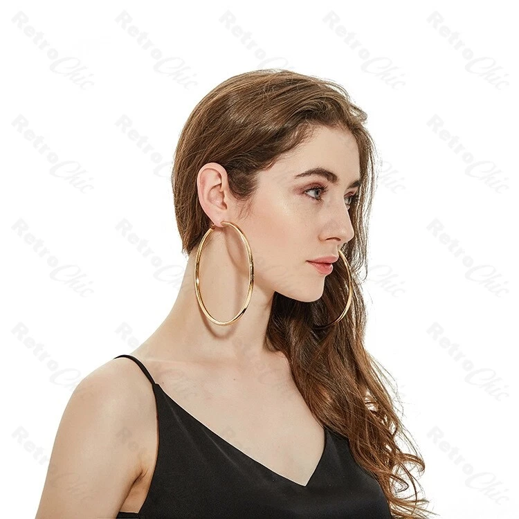 Oversized Hoop Earrings