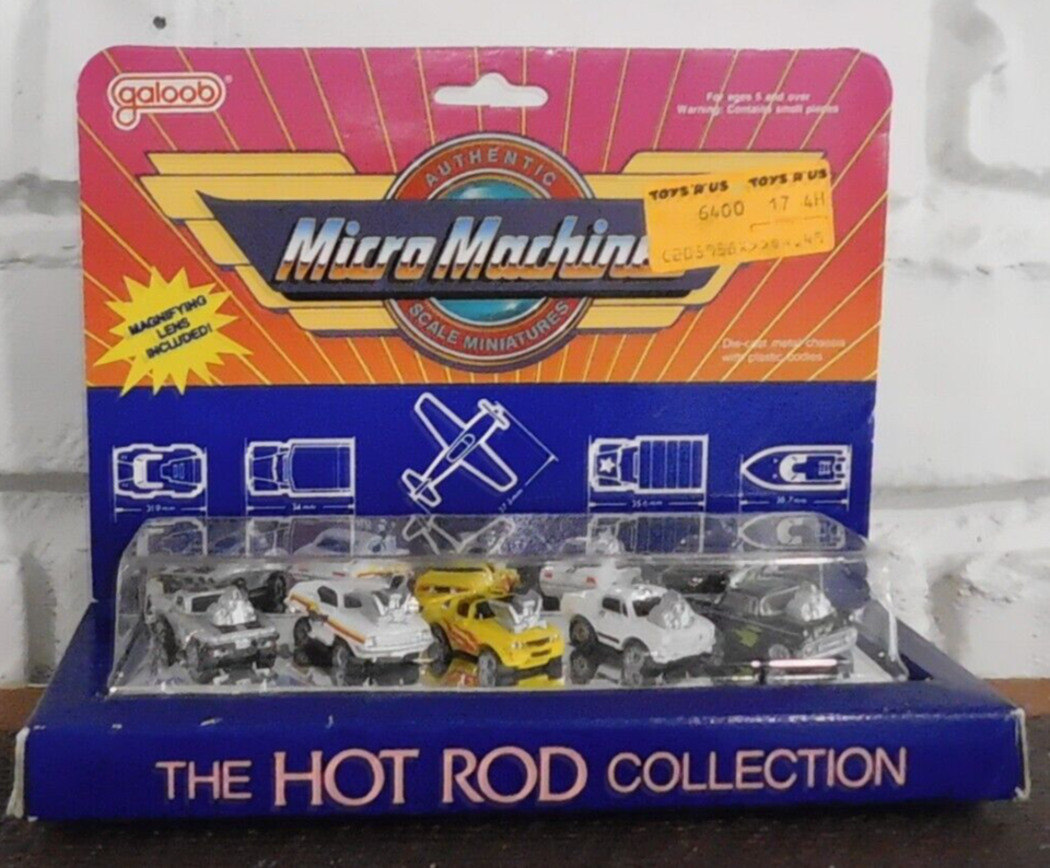 NEW Rare Micro Machines Hot Rod Collection 1987 Mint in Box no. 6400 | eBay