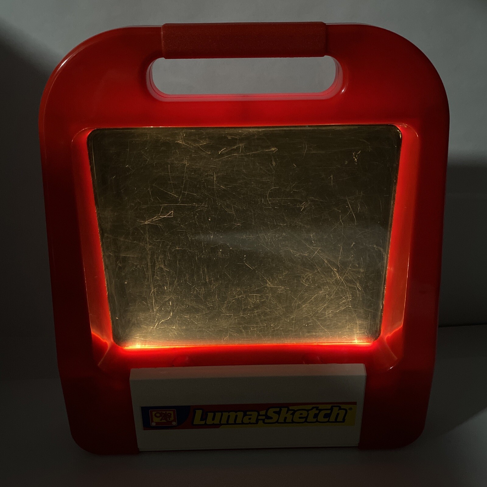 Etch A Sketch Florescent Luma-Sketch Draw Toy Ohio Art Light Up Vintage | eBay
