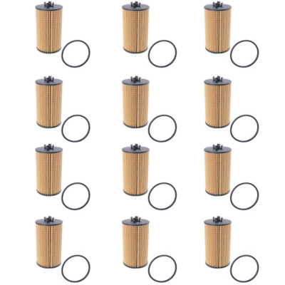 12 x Engine Oil Filter HU612/2X for Chevy Aveo Cruze Sonic Colorado 1 ...