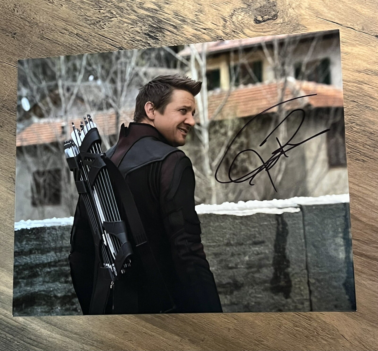 Jeremy Renner Signed 8x10 Marvel’s Avengers Hawkeye autograph with ...