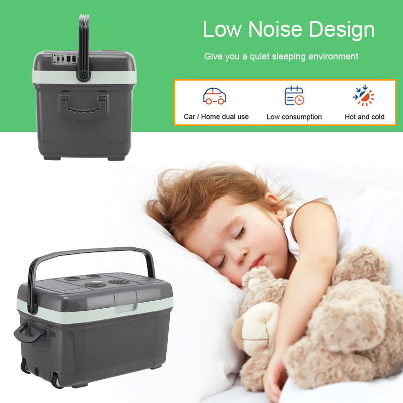 45L Car Portable Traveling Fridge Freezer Cooler Box 12V/240V Camping ...