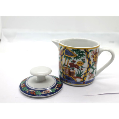 Imari Gohan Creamer w/ Sugar Bowl Lid | eBay