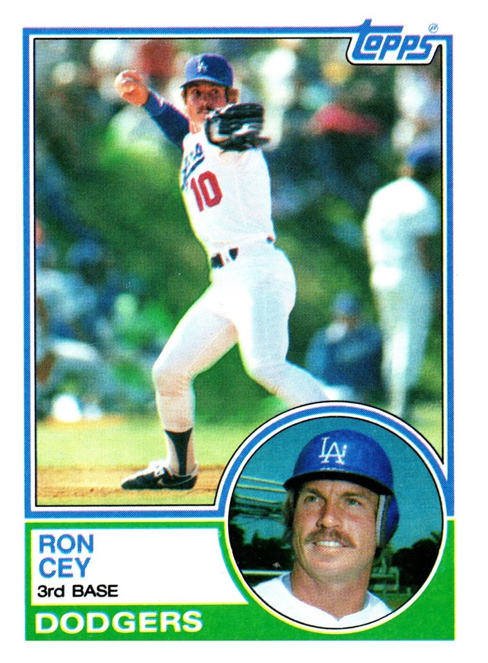 1983 Topps Baseball Cards Complete Your Set U-Pick (#'s 1-200) Nm-Mint ...