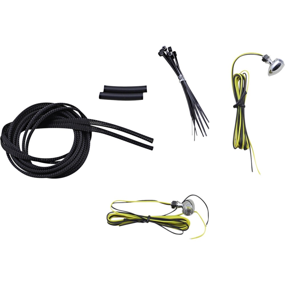 Custom Dynamics - CD-MICRO-A-C - Micro Bullet LED Turn Signal, Amber ...