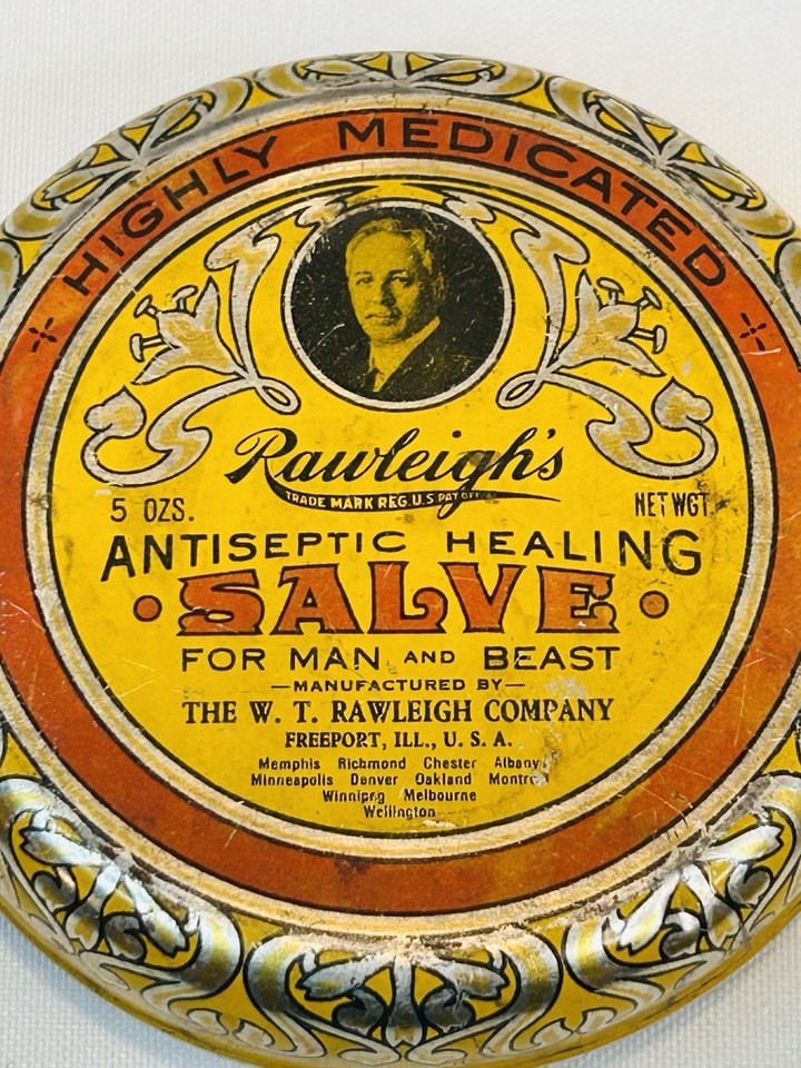 Rawleigh's Antiseptic Healing Salve For Man and Beast | eBay