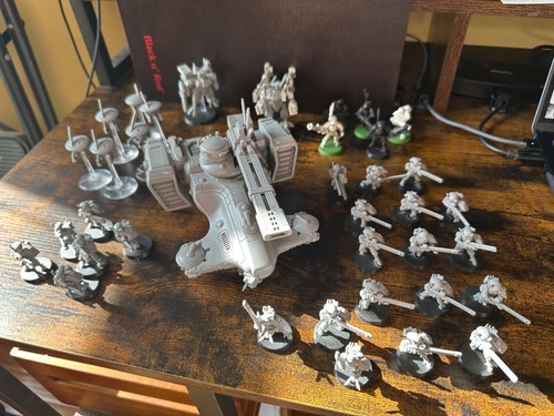 3rd Edition, OOP Tau Army Lot (Used, Partially Assembled, Unpainted) | eBay