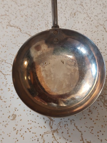 Vintage A & J Red Wood Handle Ladle | eBay