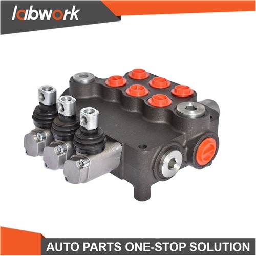 Labwork 3 Spool Hydraulic Monoblock Double Acting Control Valve,21 GPM ...