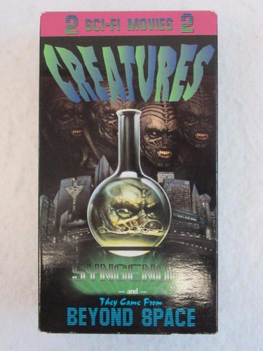 2 Sci-Fi Movies CREATURES Syngenor / They Came From Beyond Space 1994 ...
