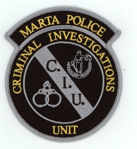 GEORGIA GA MARTA POLICE CRIMINAL INVESTIGATIONS UNIT NICE SHOULDER ...