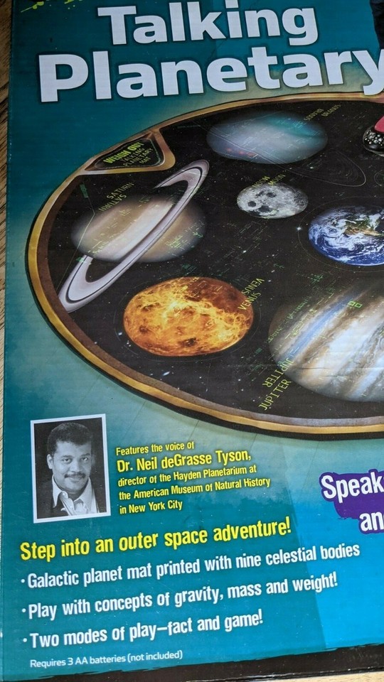 GeoSafari Educational Insights Talking Planetary Mat Moon Space Travel ...