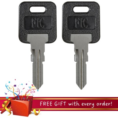 1 Pair (2 keys) Fastec FIC Precut RV Keys SELECT YOUR KEY CODE HF301 ...