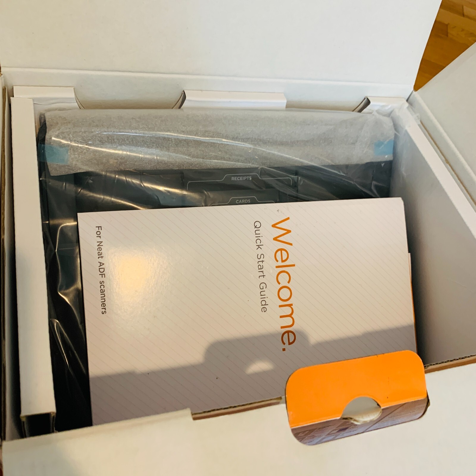 Neat Desk Pass-Through Scanner White Home Office Edition for sale ...