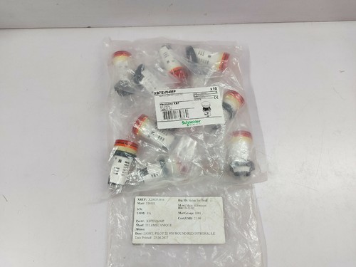 Schneider XB7EV04MP Red Pilot Lights with Integral LED | eBay Australia