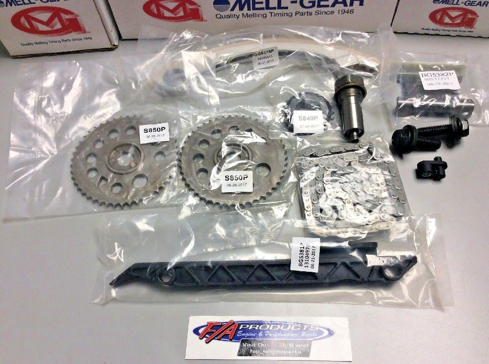 GM DOHC Ecotec 2.0 2.2 2.4 Liter Engines CompleteTiming Set Melling 3 ...