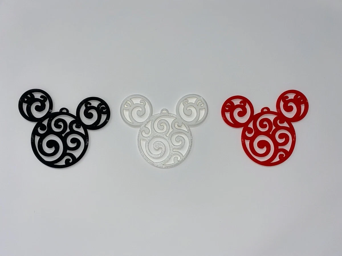 Mickey Mouse Silhouette Pattern