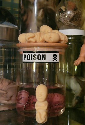 Rubber Fetus - Pale Skin Option • Oddity, Toy, Fertility Use, Etc! | eBay