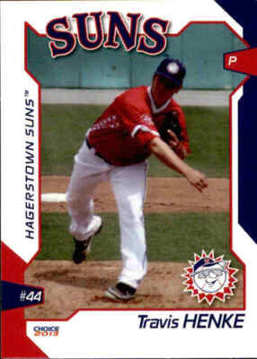 2013 Hagerstown Suns Choice 7 Travis Henke Jefferson City Missouri ...
