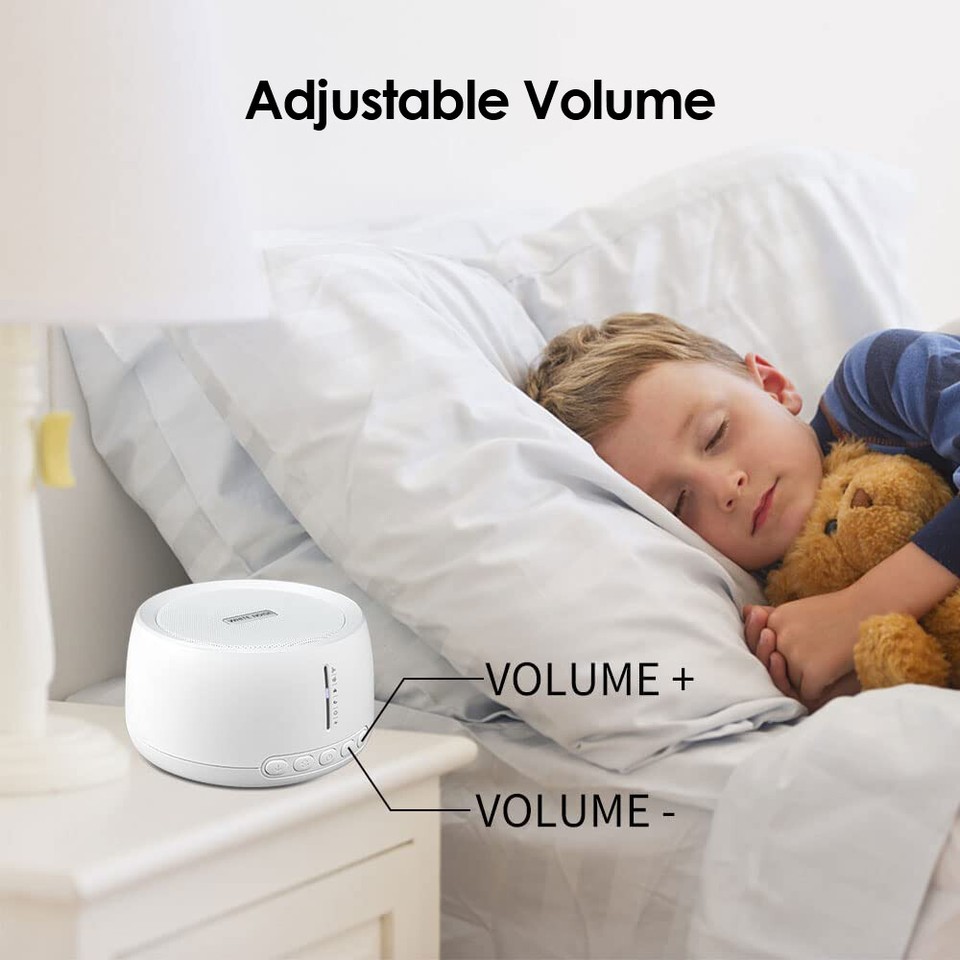 White Noise Machine Sound Sleep Aid Therapy Helper 30 Relaxing Sounds ...