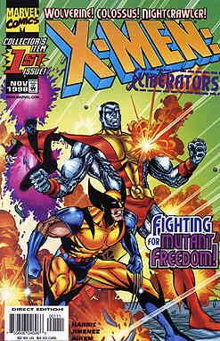 X-Men: Liberators #1 VF; Marvel | Wolverine Nightcrawler Colossus - we ...