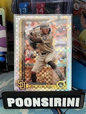 2025 Topps Chrome - Brandon Lockridge #106 X-Fractor (RC) | eBay