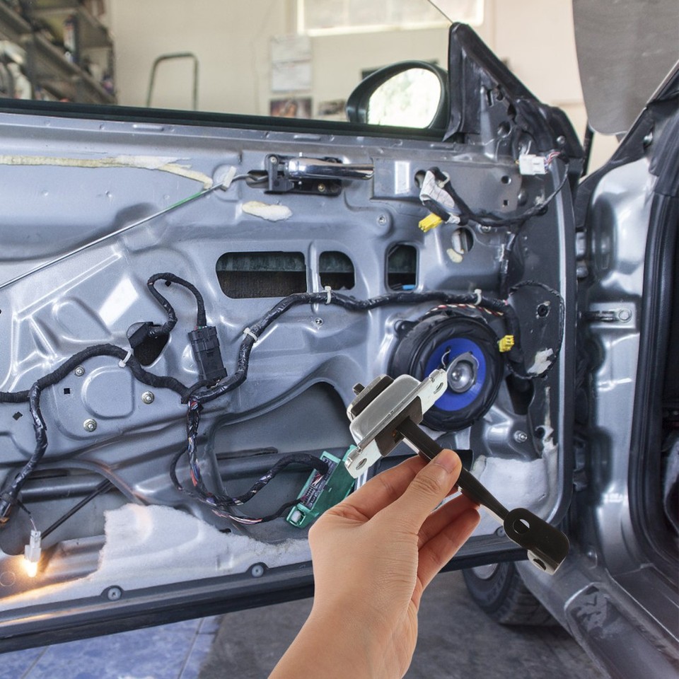 Front Door Check Stop Strap Hinge Strap Car Front Left Door Stopper ...