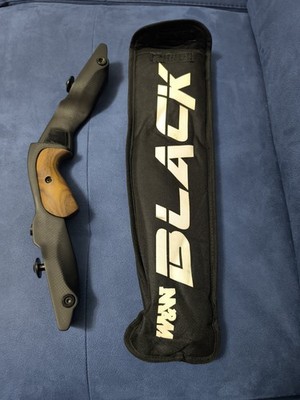 W&W Black wolf Archery Traditional riser 17 Inch With Protective Sleeve ...