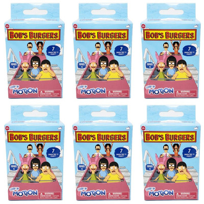 Bob's Burgers Chibi In Motion Series 4 - Lot of 6 Sealed Blind Boxes | eBay