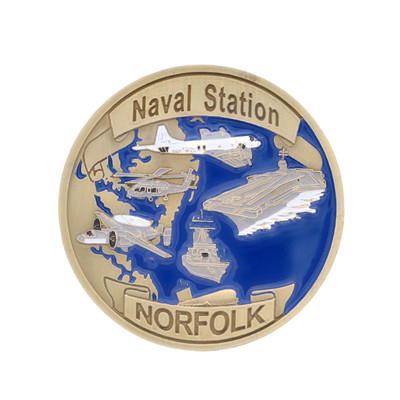 NAVAL STATION NORFOLK COIN | eBay