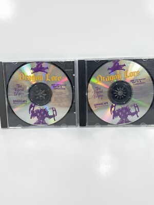 Dragon Lore Complete CD (1994) Mindscape - IBM / PC Big Box Game ...